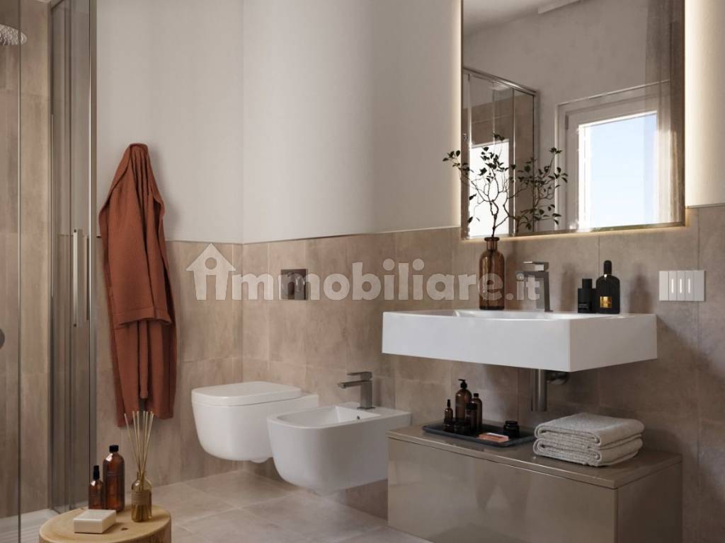 Vendita Appartamento Como. Trilocale in via Leone Leoni. Nuovo, quinto piano, posto auto, con ...