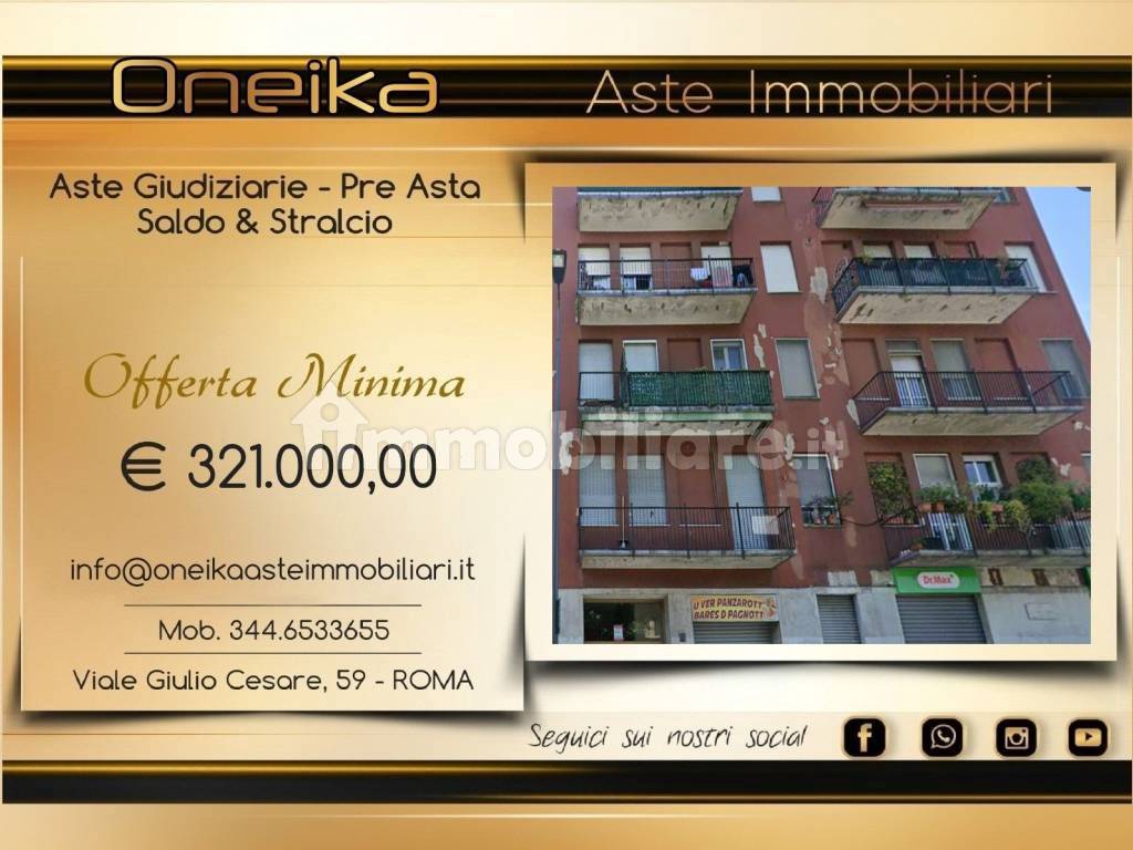 Asta per appartamento, via Simone Saint Bon 2, Inganni Milano, rif ...