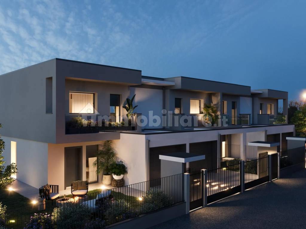 Vendita Villa a schiera in via Thomas Alva Edison Nerviano. Nuova ...