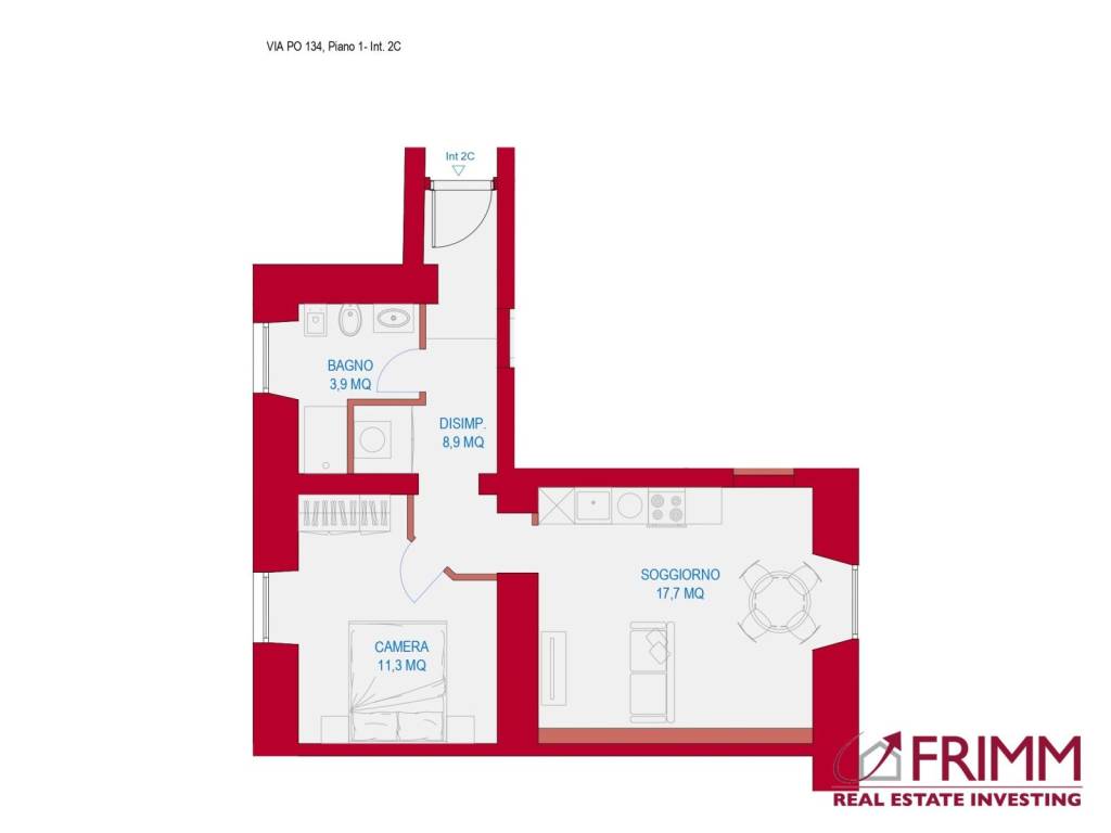 Vendita Appartamento Roma. Bilocale in via Po. Ottimo stato, primo ...