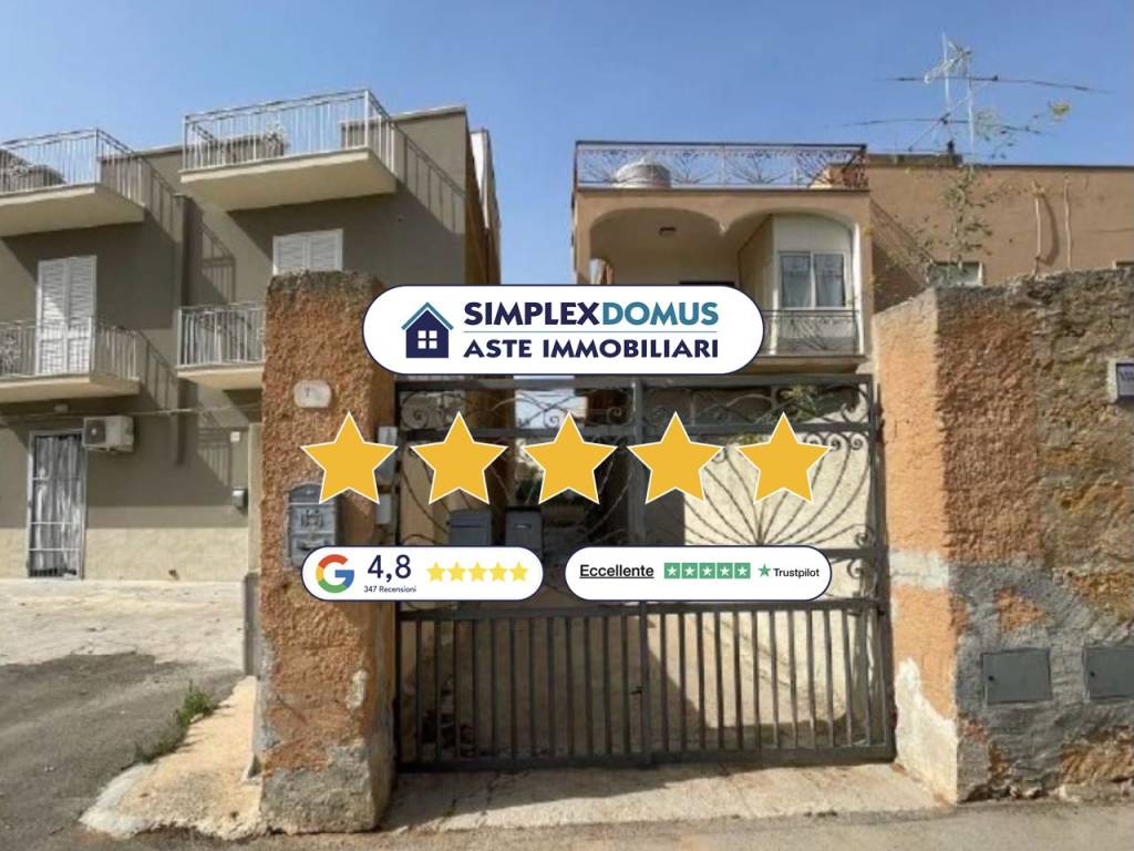 Asta per appartamento, via Andrea Godino, Via Marsala, Piazza Macello ...