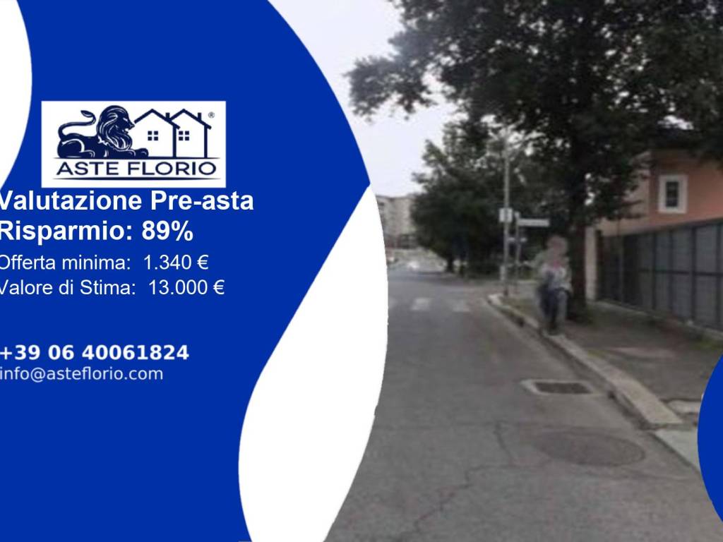 Asta per garage - box, via di Grotta di Gregna 23, Colli Aniene Roma ...