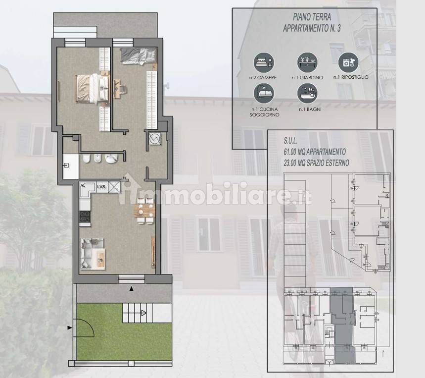 Vendita Appartamento Firenze. Trilocale in via Ugo Corsi. Nuovo, primo ...