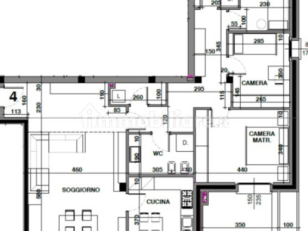 Vendita Appartamento Canegrate. Quadrilocale in via Magenta. Nuovo ...