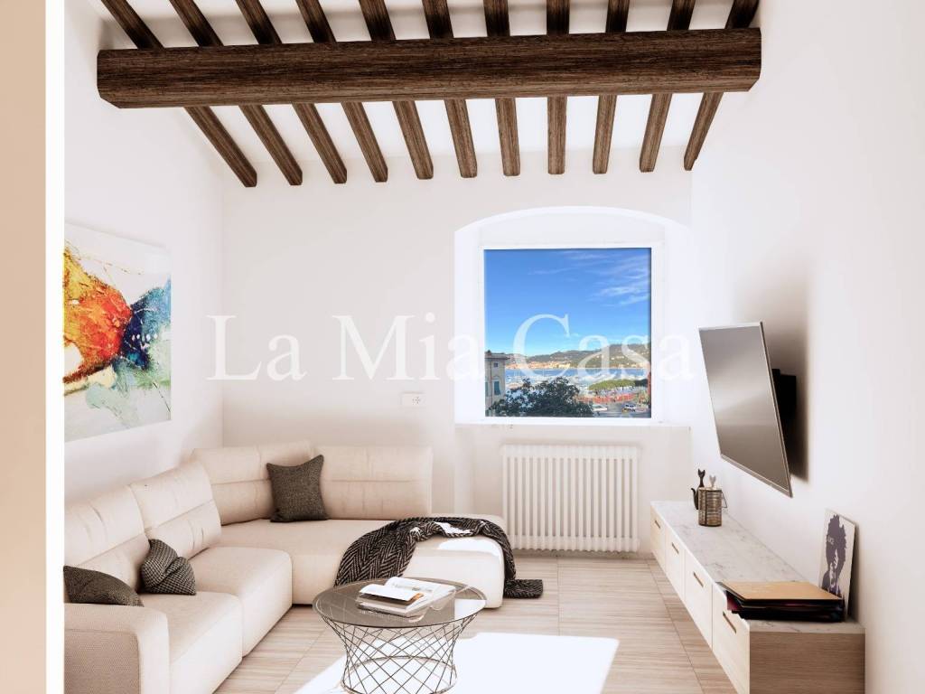 Vendita Appartamento Lerici. Trilocale in piazza Giuseppe Garibaldi. Da ...
