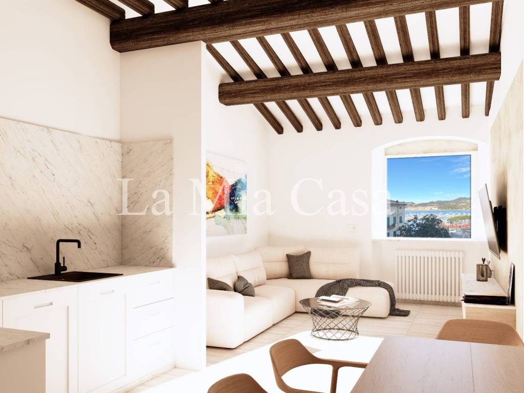 Vendita Appartamento Lerici. Trilocale in piazza Giuseppe Garibaldi. Da ...