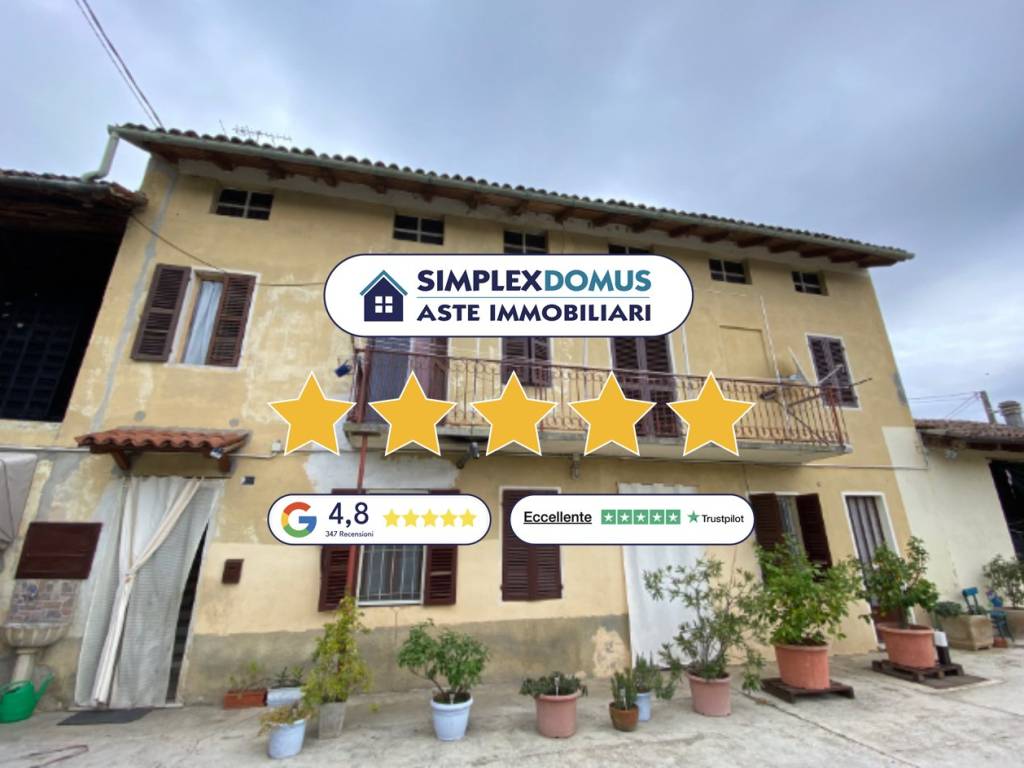 Asta per villa, Camillo Benso Cavour Frassineto Po, rif. 125946491 ...