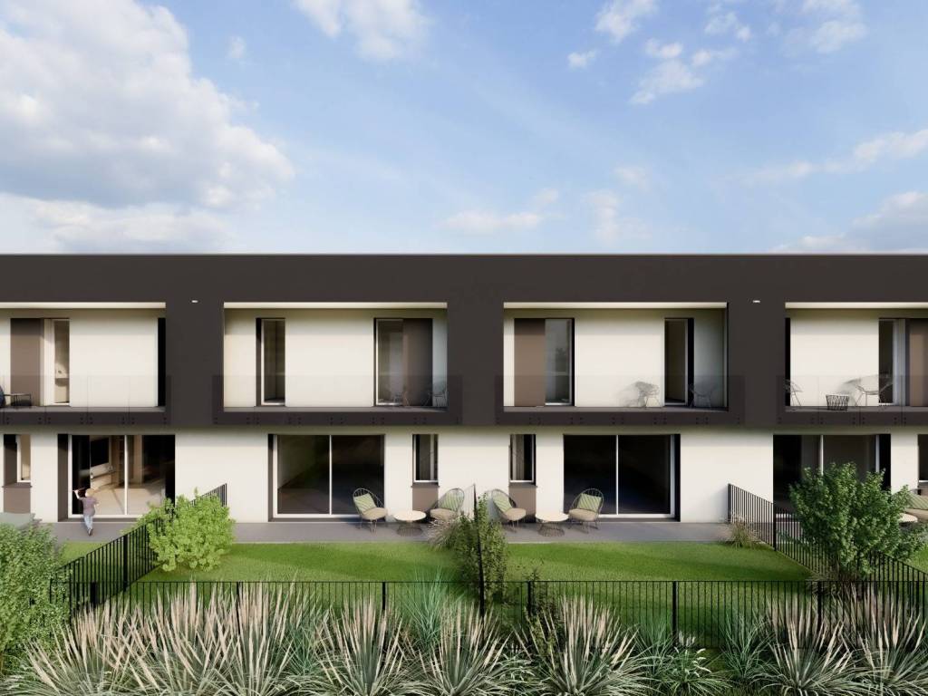 Vendita Villa a schiera in via Bartolomeo Colleoni Verona. Nuova, posto ...