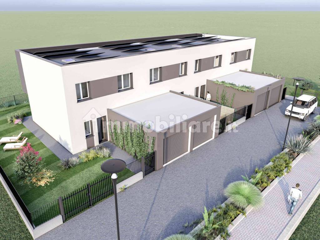 Vendita Villa a schiera in via Bartolomeo Colleoni Verona. Nuova, posto ...