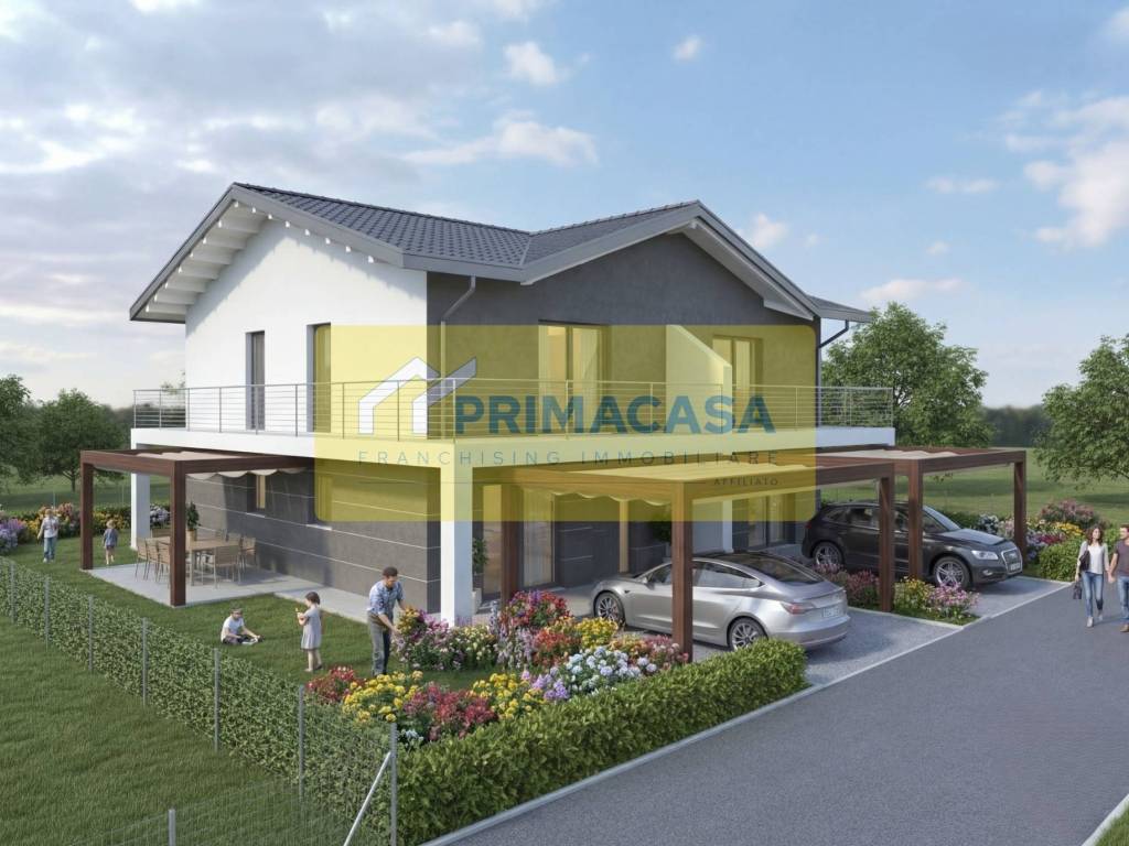 Vendita Villa bifamiliare in via Cavin Caselle 92 Santa Maria di Sala ...