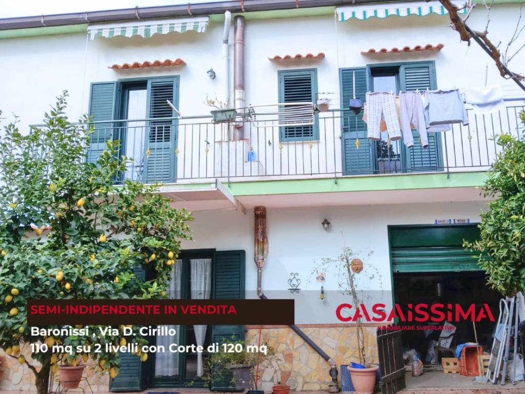Vendita Villa a schiera in via Domenico Cirillo Baronissi. Buono stato ...