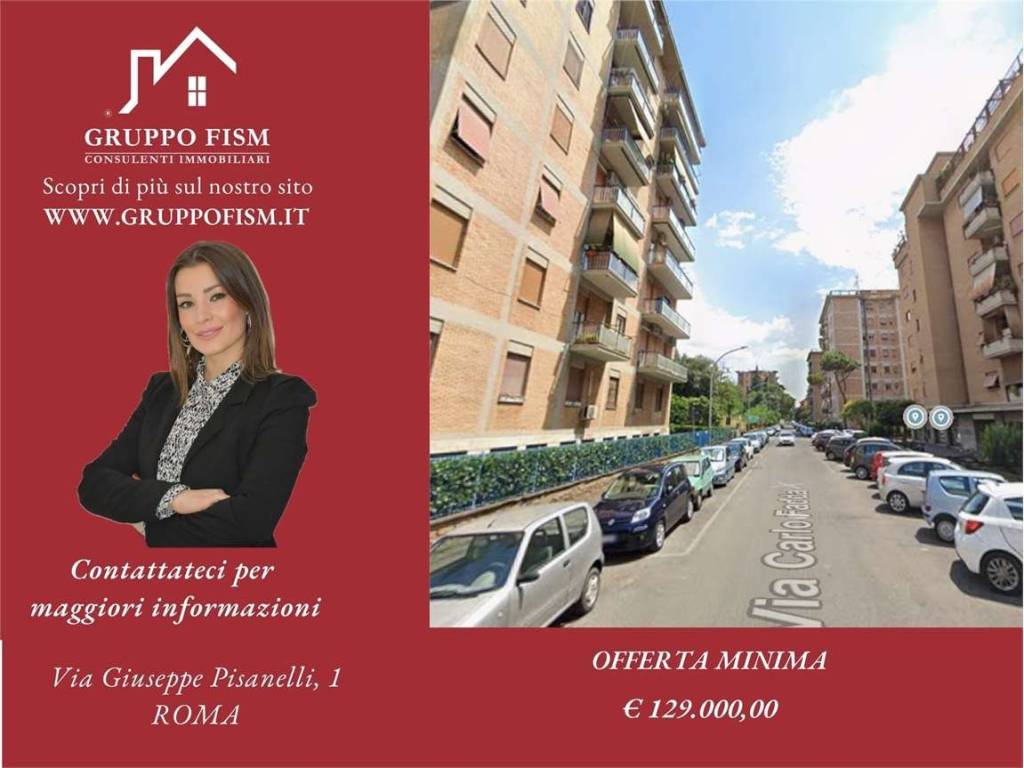 Asta per appartamento, via Carlo Fadda, 50, Cinecittà Roma, rif ...