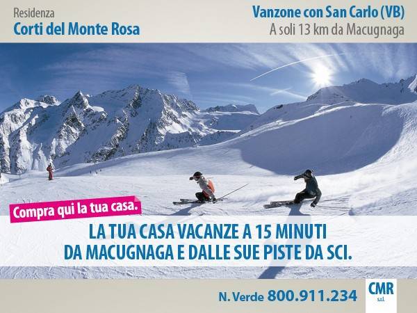 Trilocale a 13 Km da Macugnaga, Vanzone con San Carlo