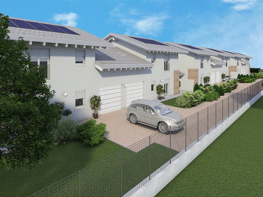 Sale Two-family villa in via Torino Piossasco. New, parking space, with ...