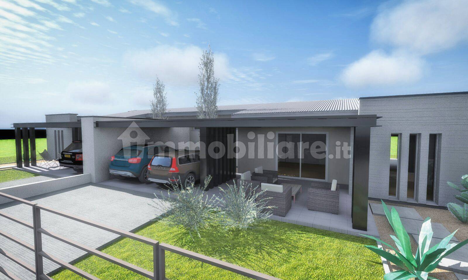 Villa bifamiliare via Italo Calvino, Mairano