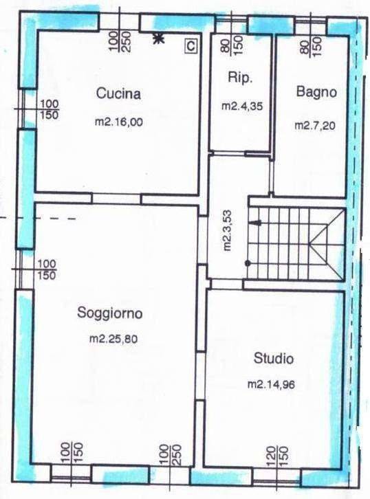 Villa a schiera, nuova, Via Pomposa, Ferrara
