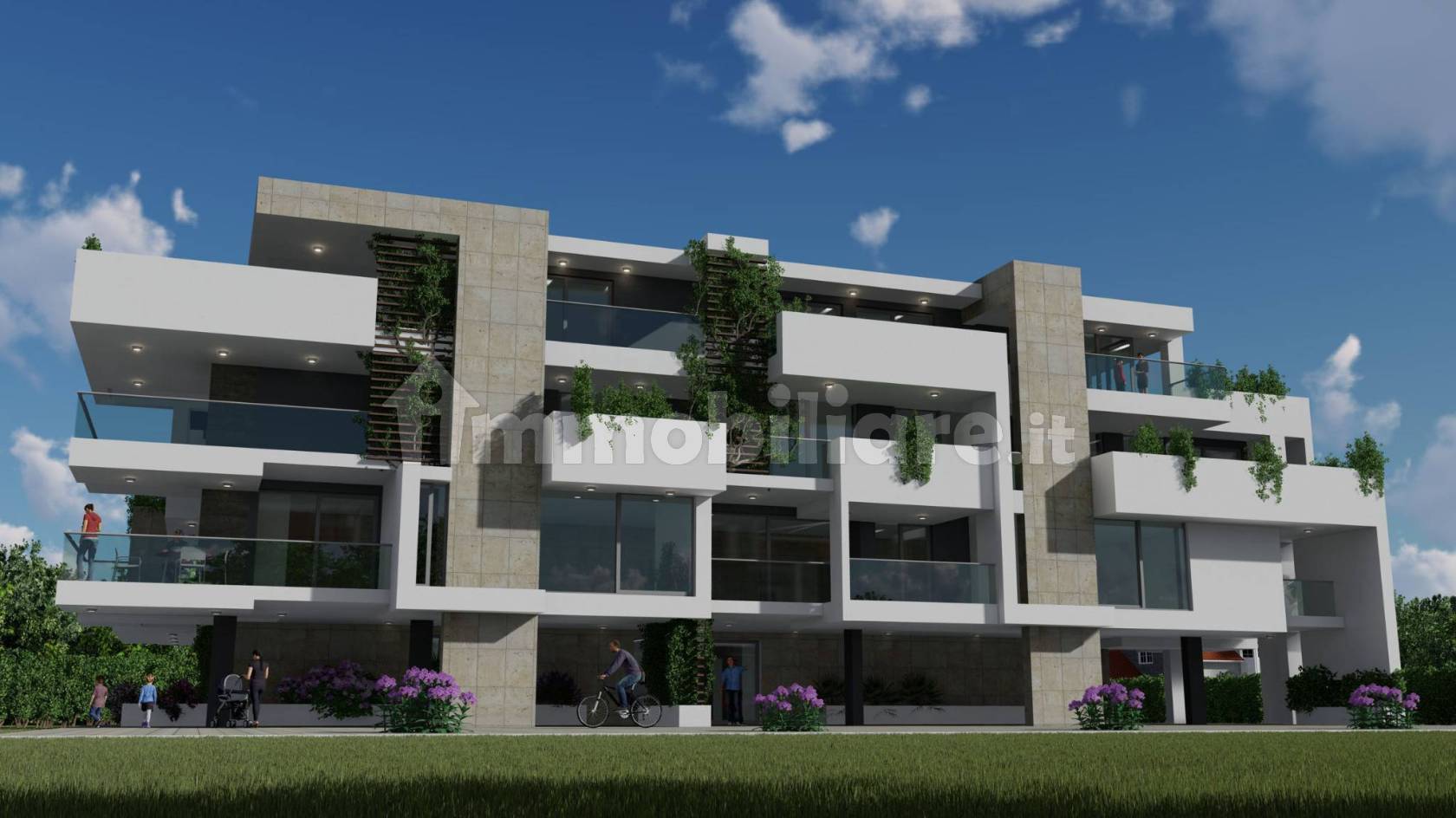 Appartamenti e Negozi - locali commerciali di nuova costruzione a Terracina