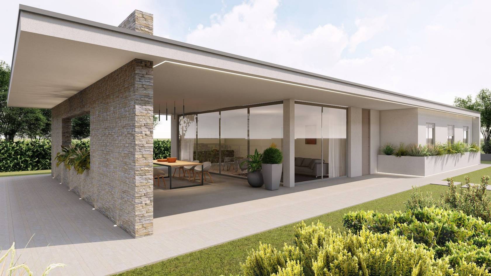 Villa bifamiliare via Giovanni Falcone 44, Poncarale