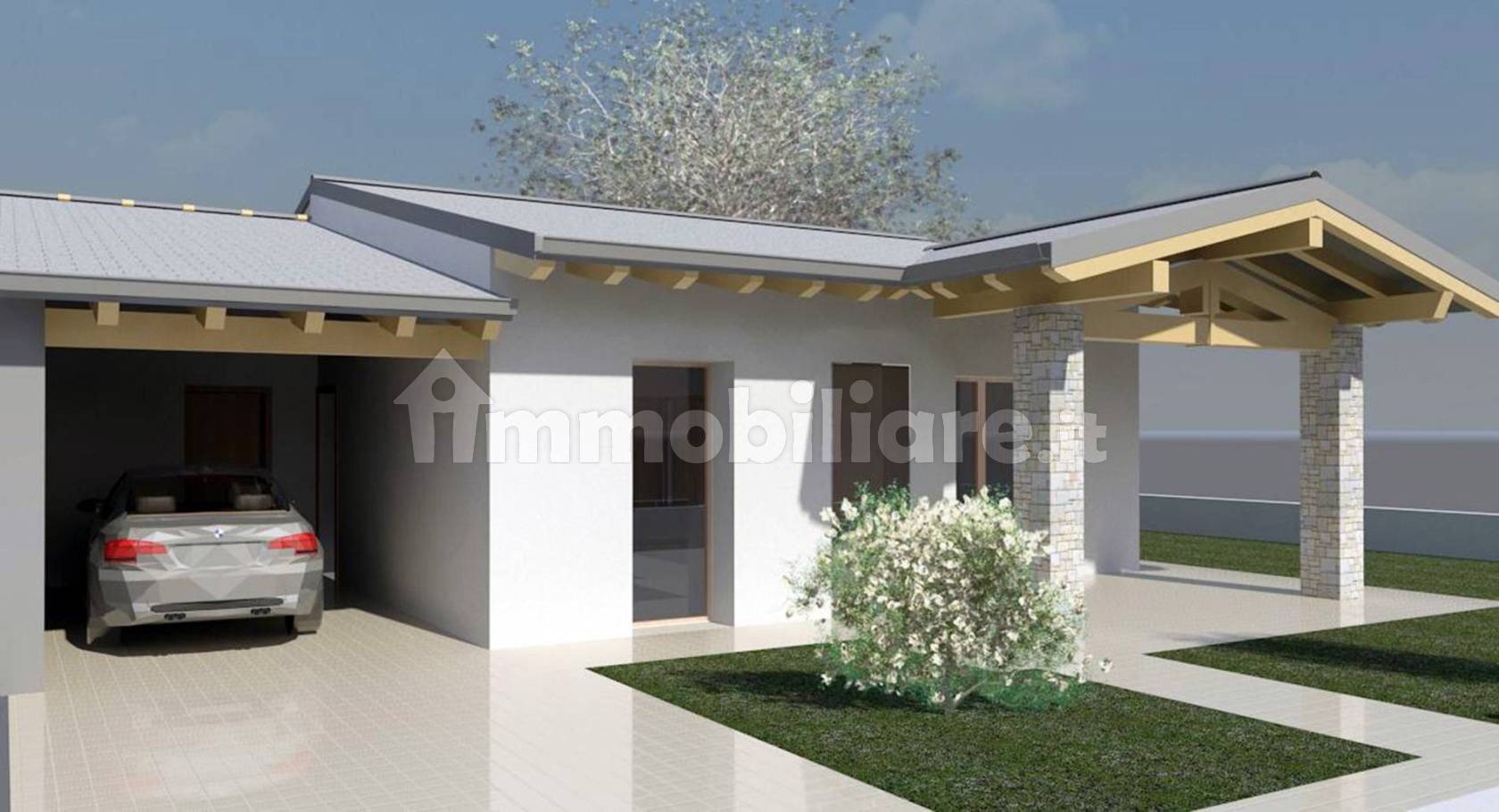 Villa bifamiliare via Roggia Arrivabene, San Paolo