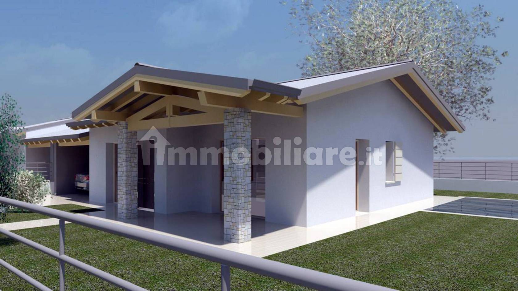 Villa a schiera via Onede, Azzano Mella