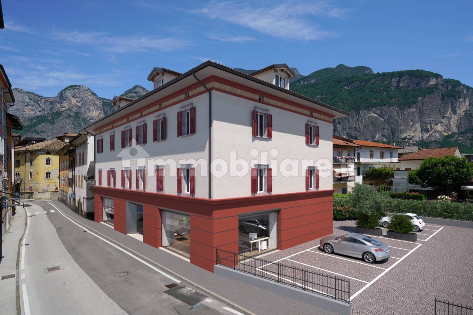 Appartamenti e Negozi - locali commerciali di nuova costruzione a Mezzolombardo