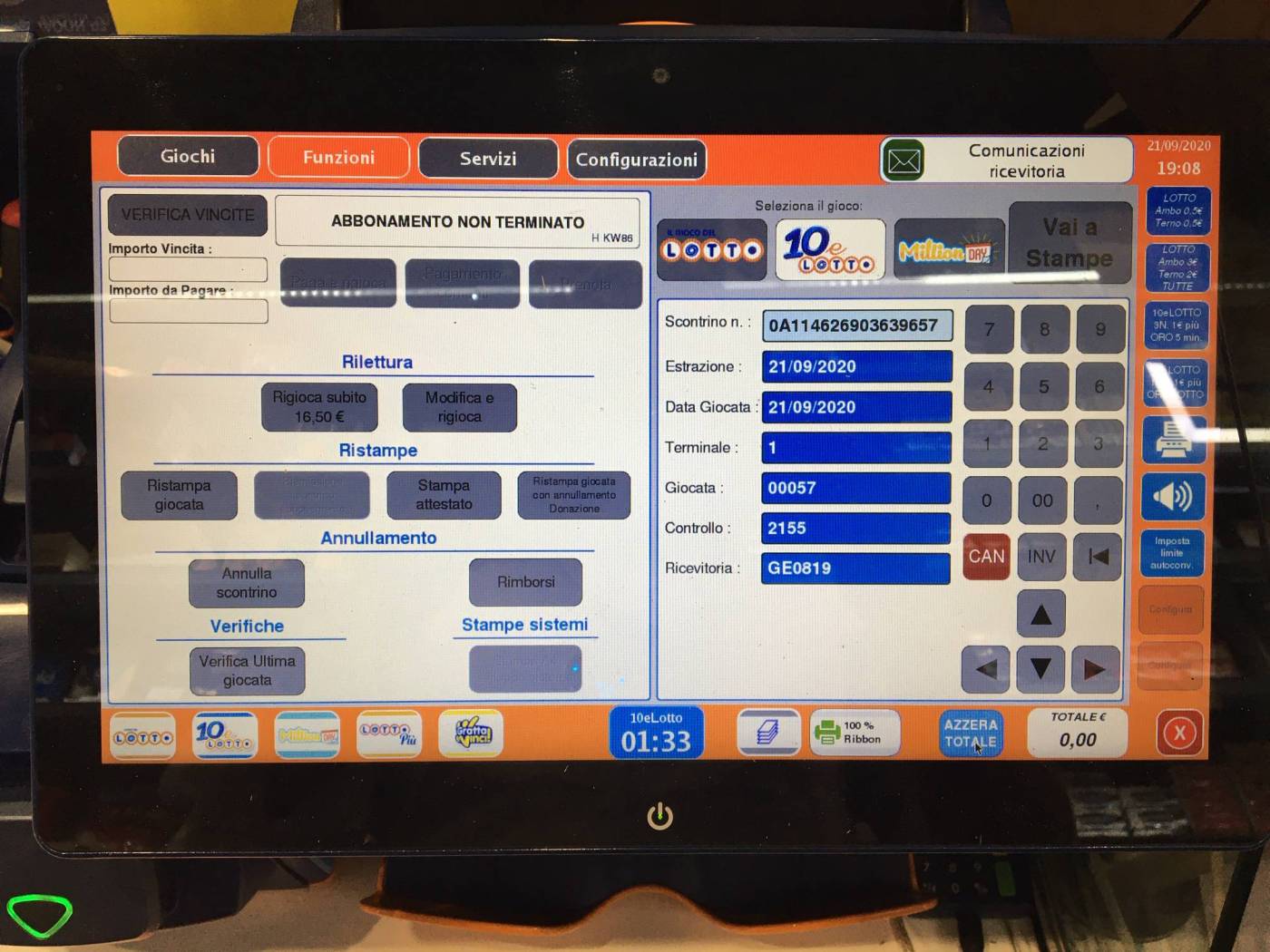 Tabaccheria in Vendita