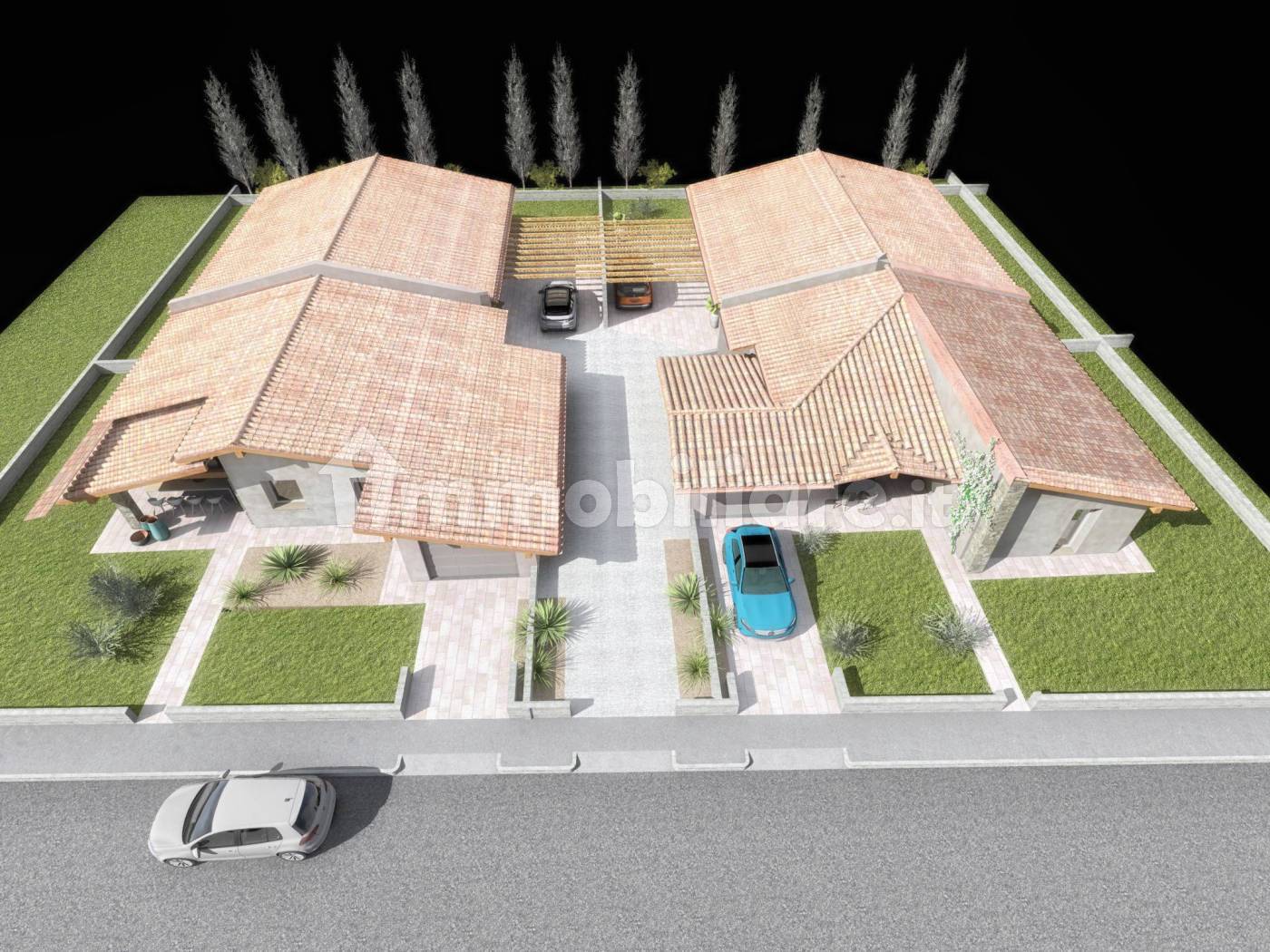 Villa bifamiliare via Onede, Azzano Mella