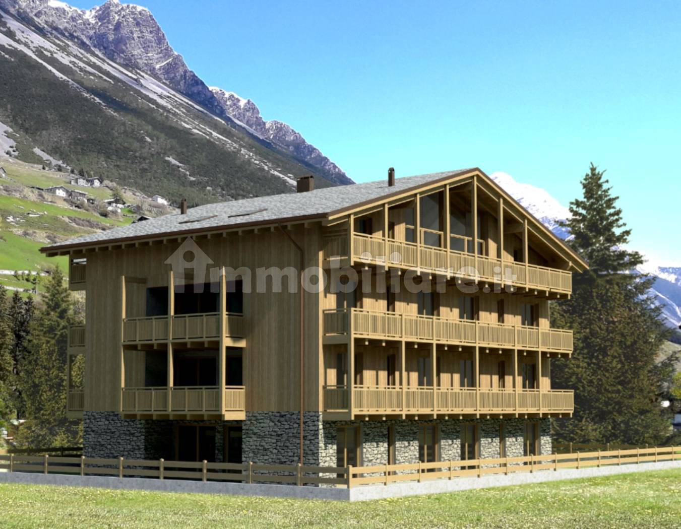 Trilocale via Lungo Viola, Valdidentro