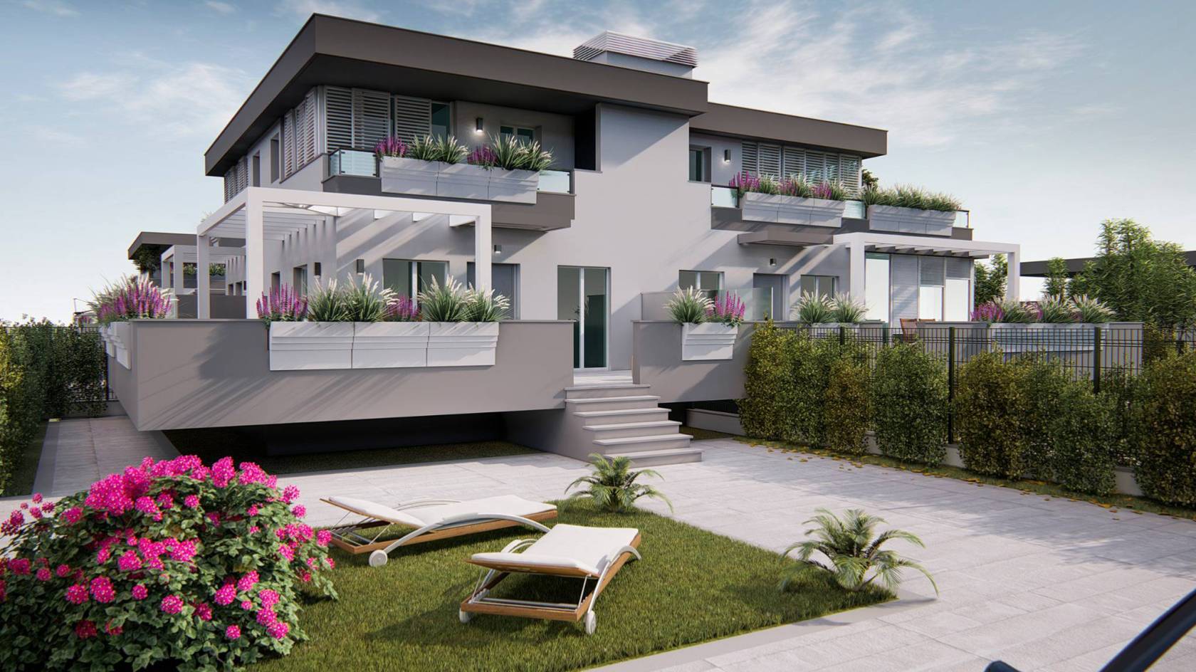 Ville plurifamiliari di nuova costruzione a Roma