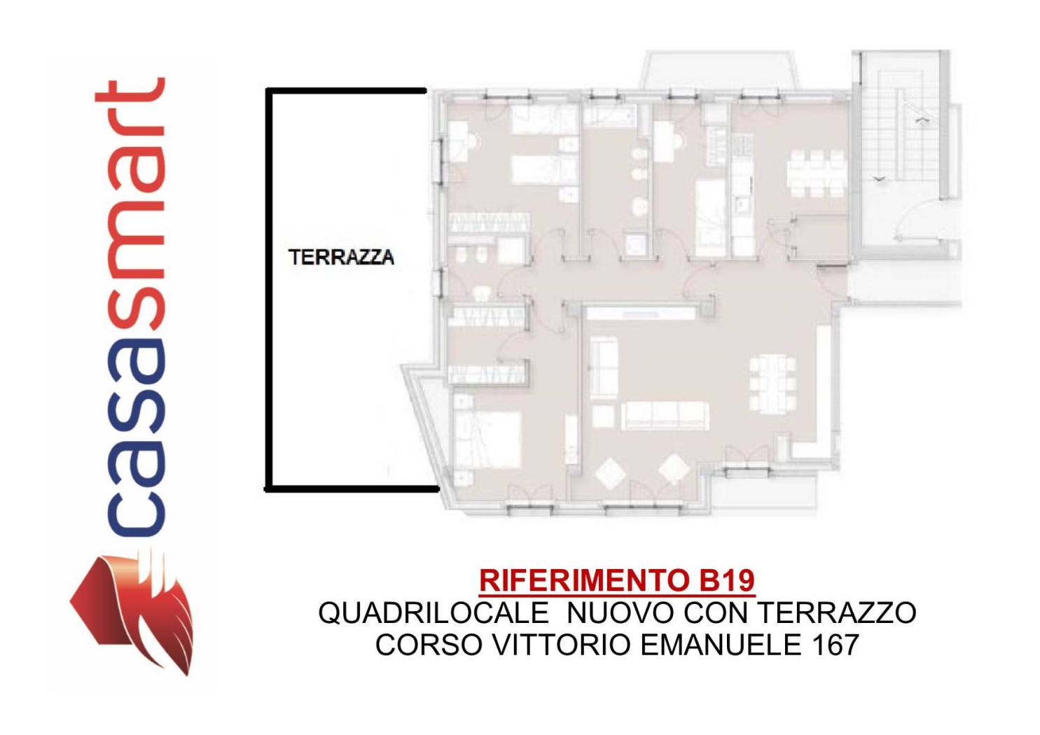 Quadrilocale corso Vittorio Emanuele II 167, Centro Storico, Piacenza