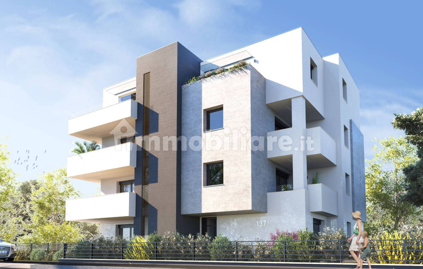 Trilocale viale Marche 12, Papini - Oltremare, Riccione